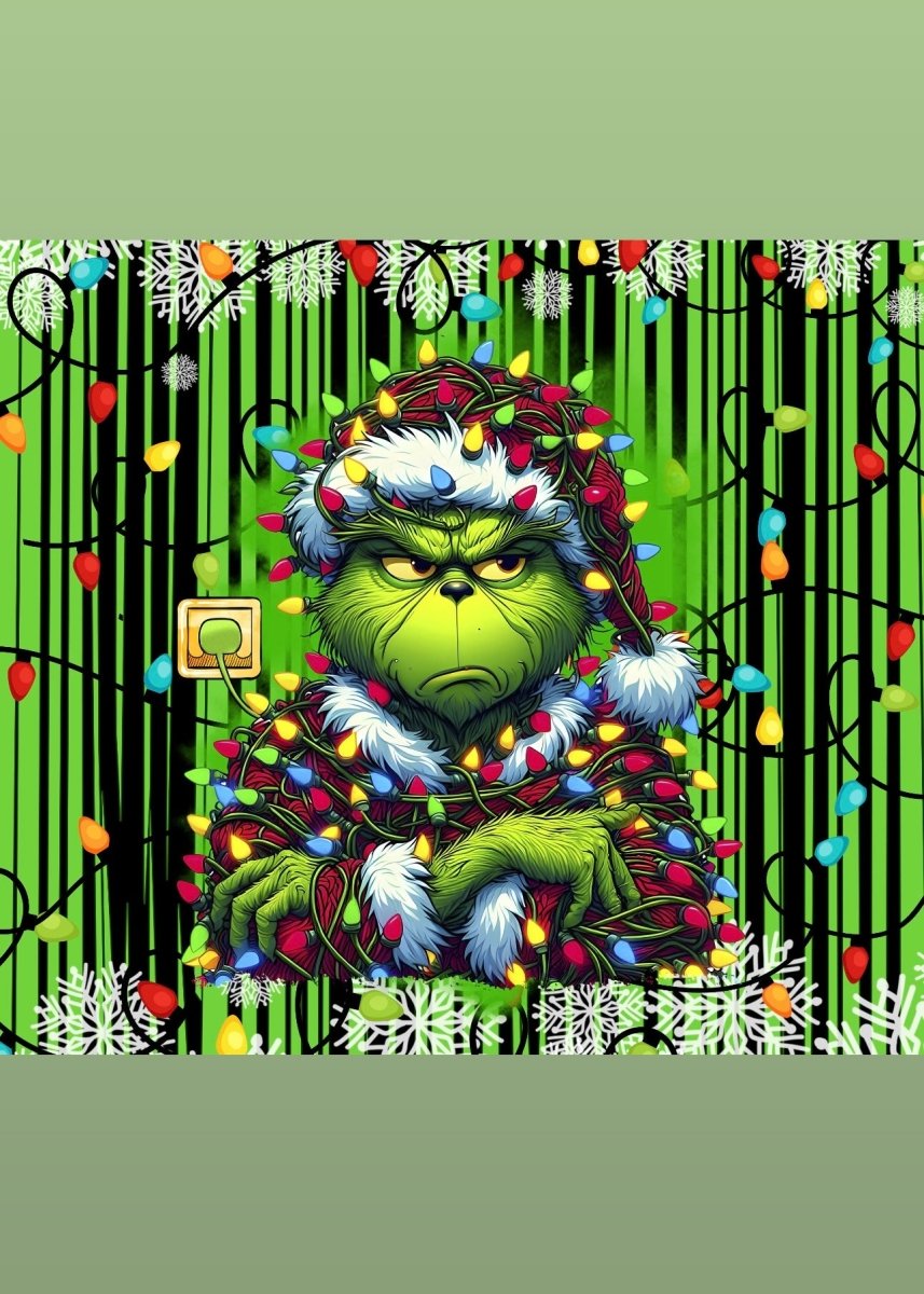 Christmas Mean Green Guy - 20 OZ Skinny Tumbler – Jimberly's Boutique