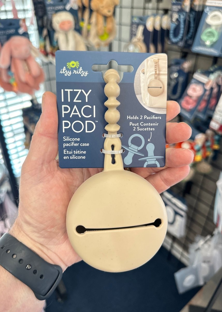 Itzy Paci Pod - Taupe/Toast – Jimberly's Boutique